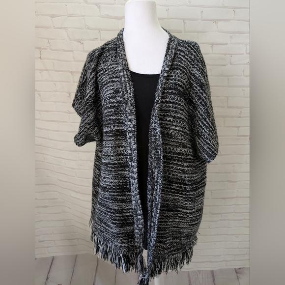 Indigo | Sweaters | Indigo Openfront Cardigan With Fringe | Poshmark